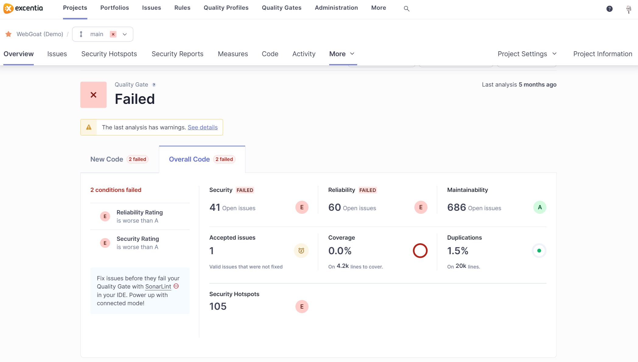SonarQube Server licencias, servicios y soporte en España | excentia